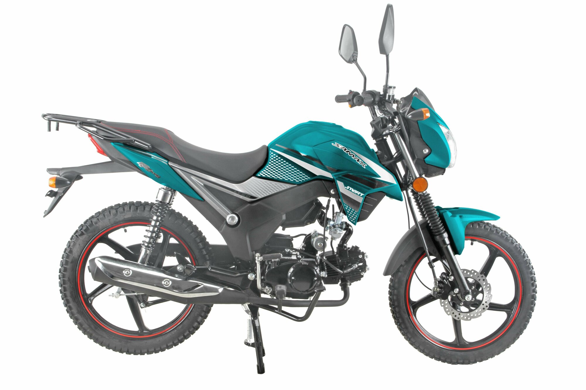 Мопед Alpha SA Max (Тюнинг) морская волна