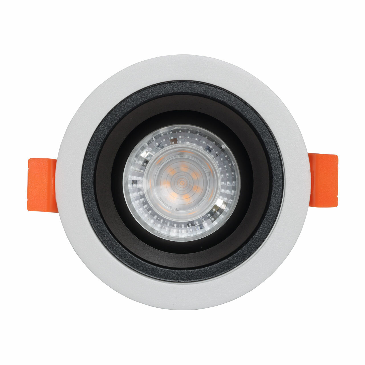 Точечный светильник встраиваемый De Markt Прайм 850010601, 1*50W GU10, цвет: белый, черный