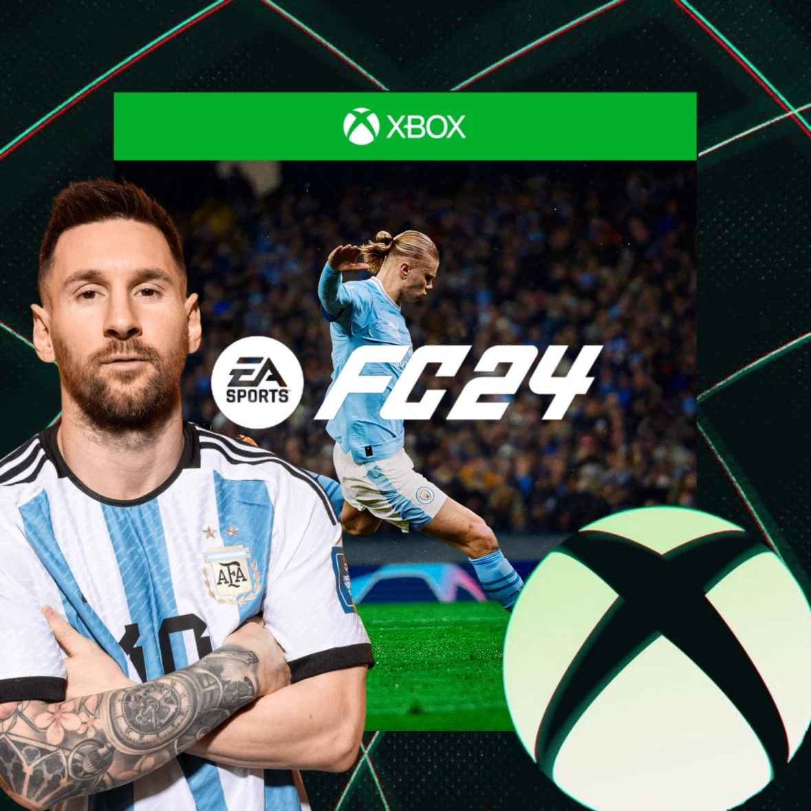 Игра EA SPORTS FC 24, цифровой ключ для Xbox Series X|S, Русский язык, Аргентина