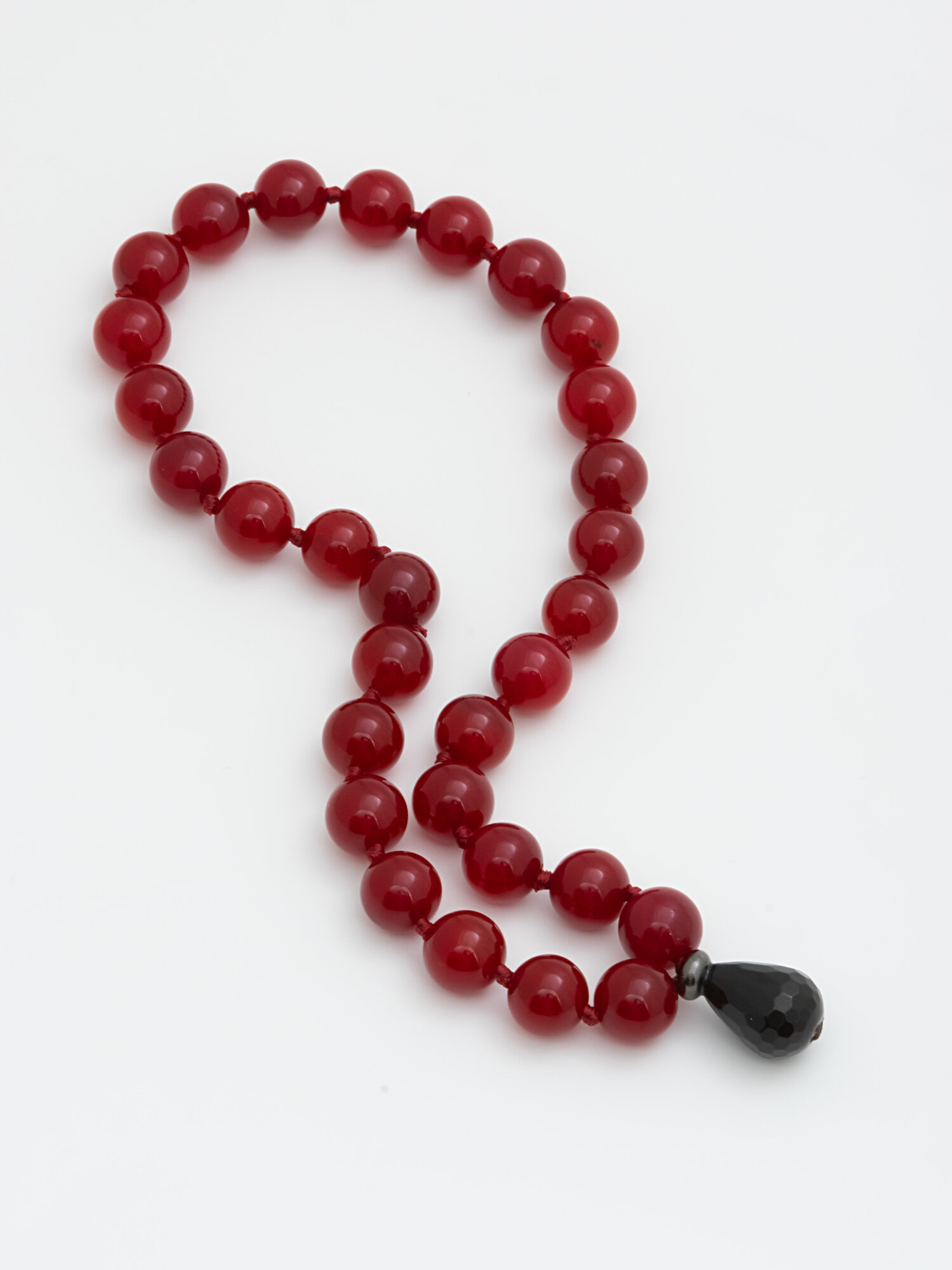 Чётки, агат, рубеллит