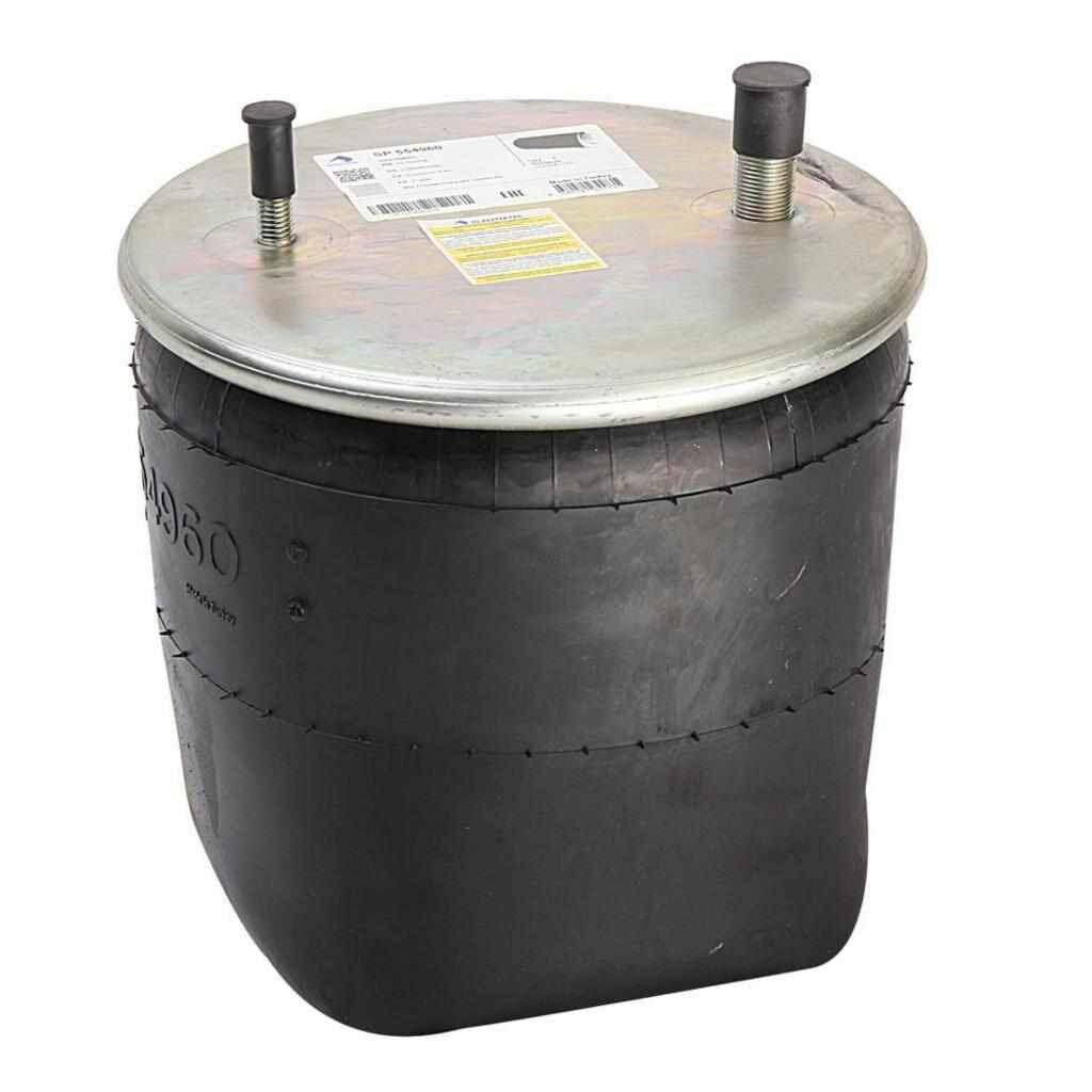 Пневморессора BPW (без стакана) (1шп. M12, 1шп-штуц. M12/M20мм, низ шп. M16), SP554960, SAMPA