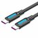 Кабель USB Type-C – Type-C Vention COTBD 0.5m