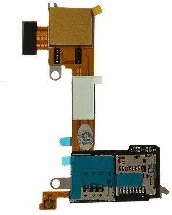 Шлейф для Sony M2 / M2 Aqua ( D2303 / D2403 ) на разъем зарядки SIM сим / MMC