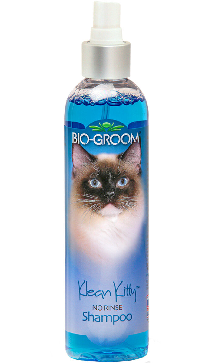 BIO-GROOM KLEAN KITTY WATERLESS – Био-грум шампунь без смывания для кошек (236 мл)