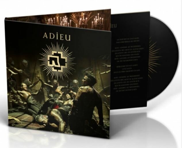 Фирменное издание Rammstein - Adieu CD