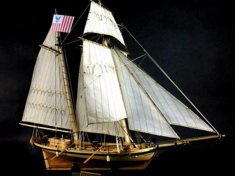 Набор для постройки модели корабля ALERT. Масштаб 1:50