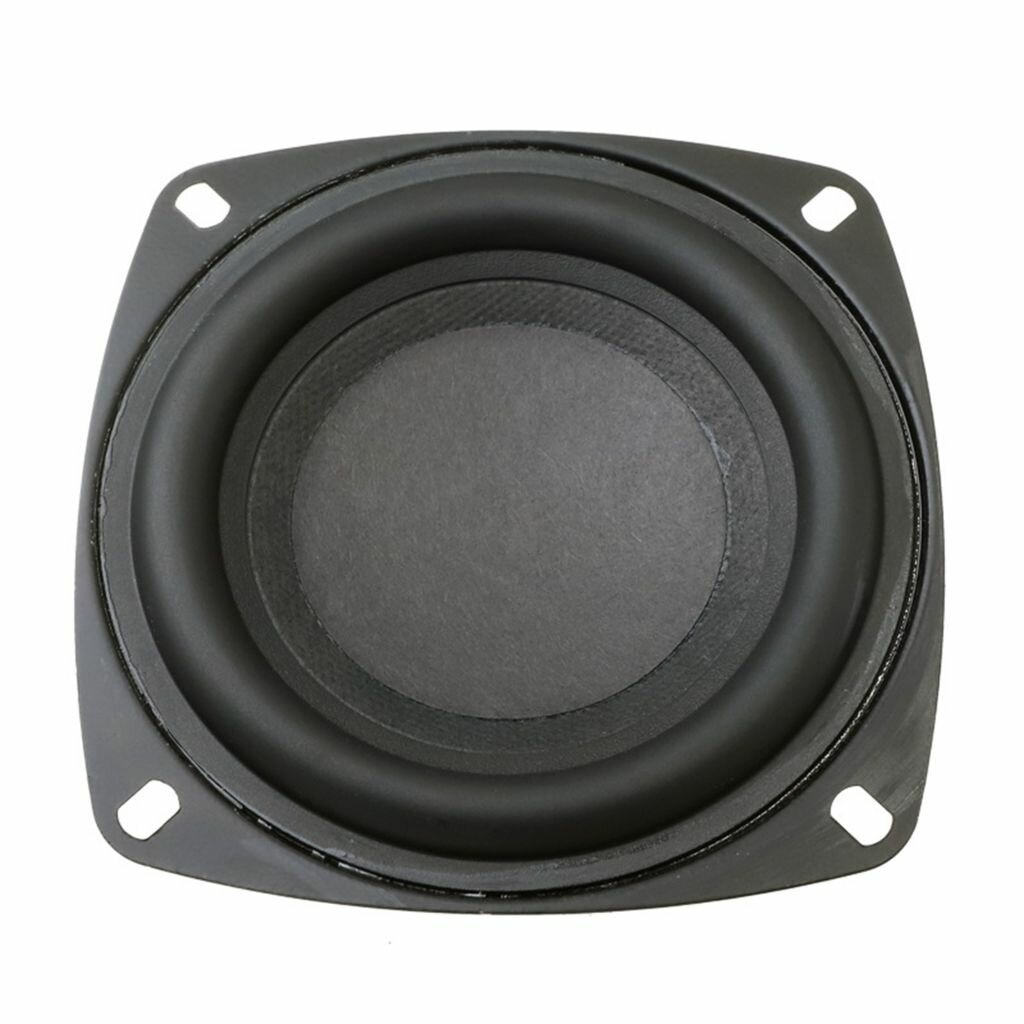 4" рупорный квадратный 20 Вт басовый динамик полнодиапазонный