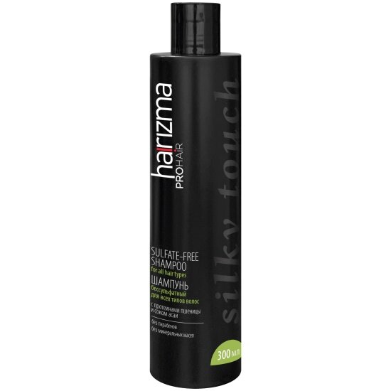 Бессульфатный шампунь Harizma Prohair Silky Touch для всех типов, 300 мл