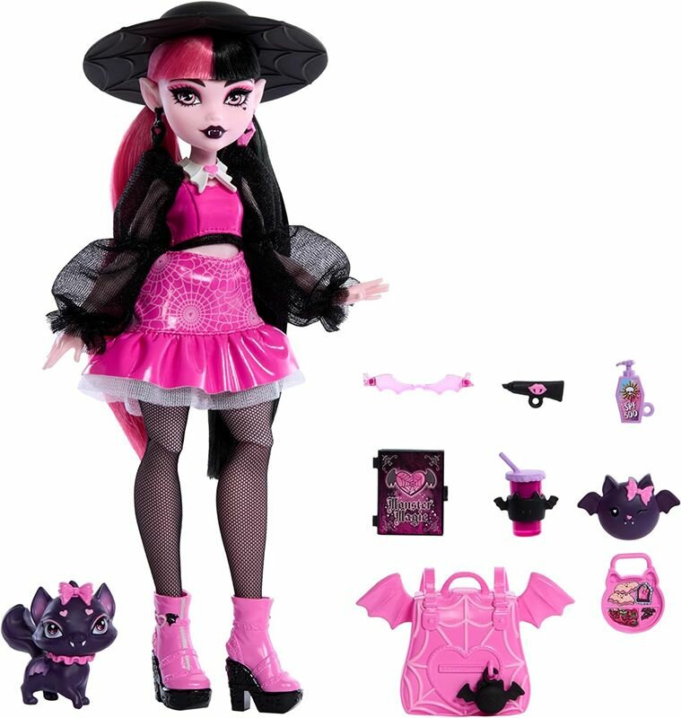 Кукла Monster High Дракулаура Draculaura базовая перевыпуск