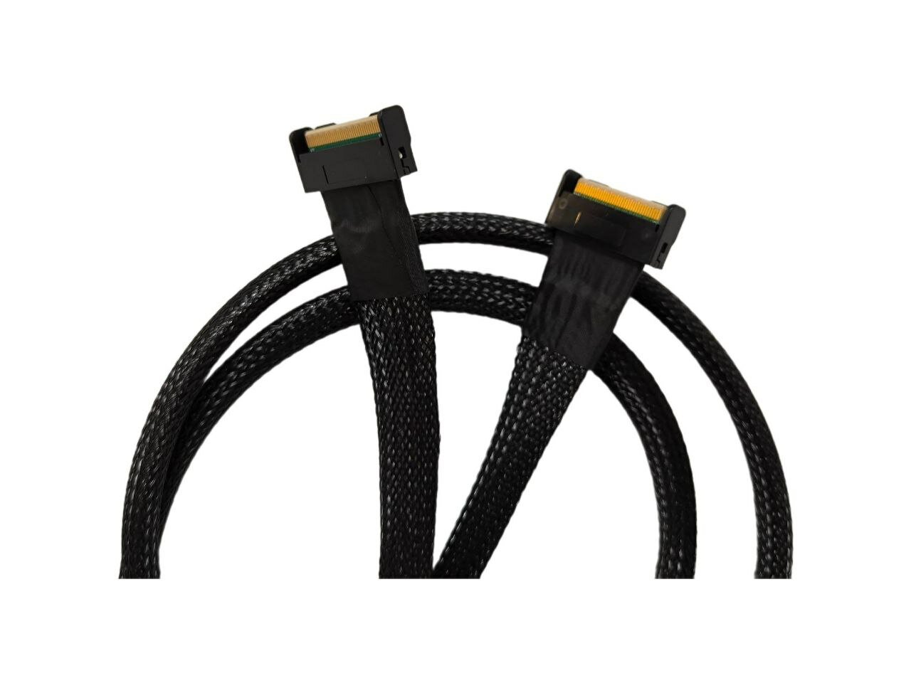 Кабель MCIO SFF-TA-1016 8i - MCIO SFF-TA-1016 8i Длинный 0.8 м