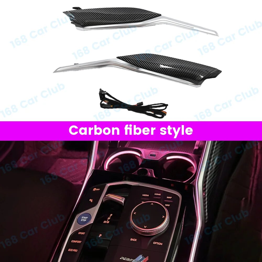 Осветительный прибор для BMW New 3/4 Series G20 G22 M3 M4, Carbon fiber style, LHD-2024July-25iD8.5