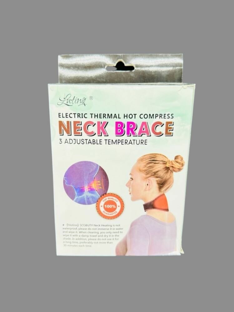 Бандаж на шею Neck Brace электрический 3 температурных режима р-р М