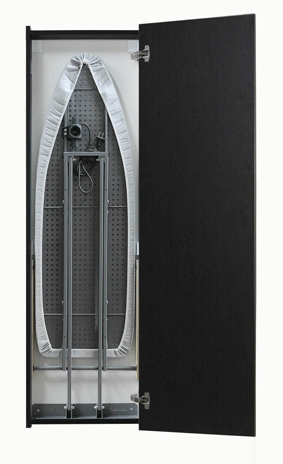 Встроенная гладильная доска Табула (зеркало), венге распашная право