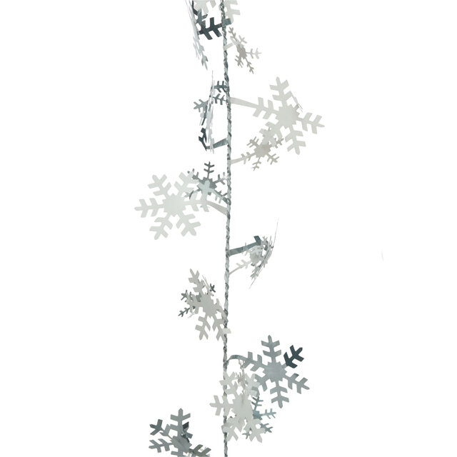 Мишура Снежинки 2.7 м*6 см, Kaemingk, 460160-2