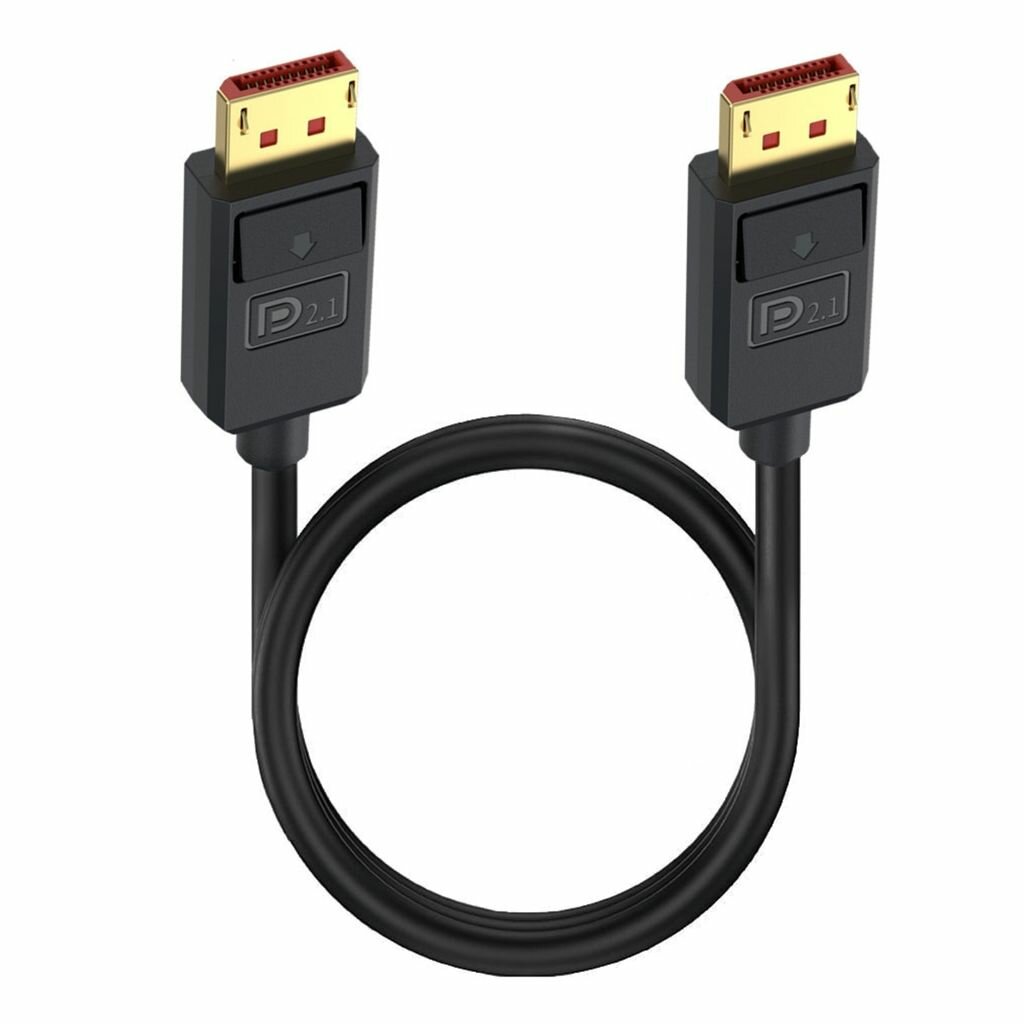 Кабель DisplayPort 2.1 для игровых мониторов и дисплеев с высоким разрешением, 120cm
