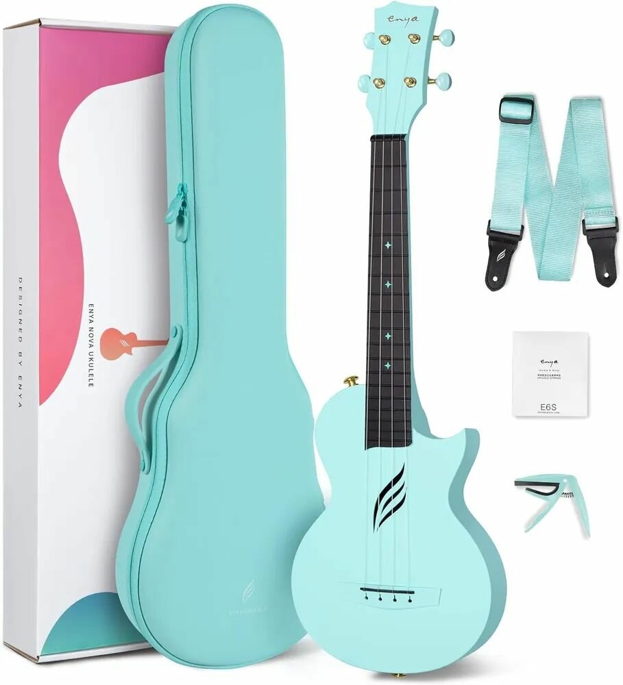 Enya Music Укулеле Enya NOVA U 4-струнная, корпус Полимерный материал 23"