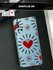 Чехол на OnePlus 9R / ВанПлас 9R с принтом "Бордовые сердца паттерн"