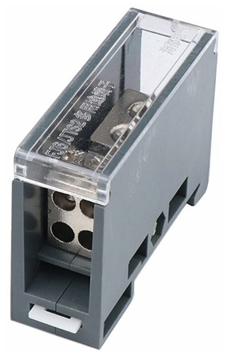 Однооборотная многорельсовая клеммная колодка - один вход и четыре выхода-150A