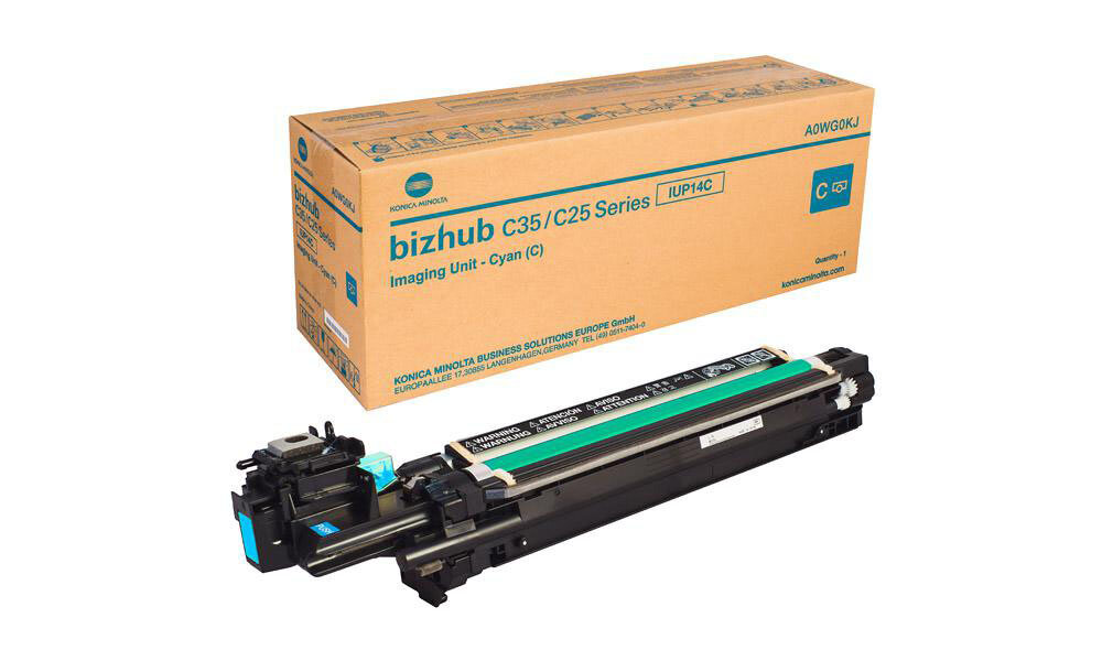 Блок формирования изображения Konica-Minolta IUP-14C (A0WG0KJ), голубой