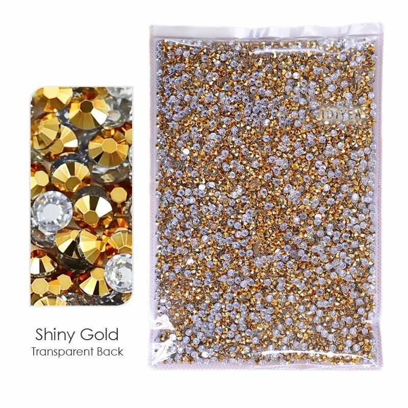 Стразы Shiny Gold 6 мм SS30-2000 шт
