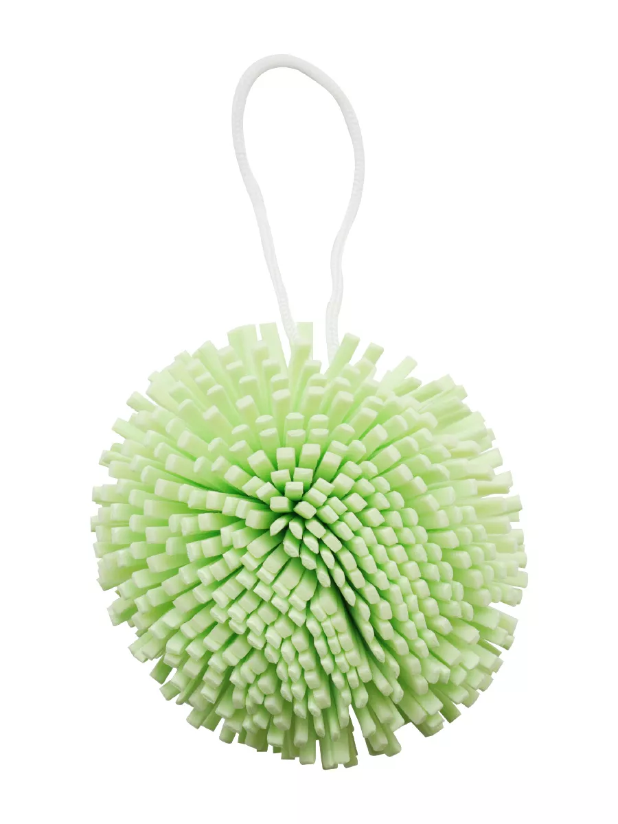 Мочалка спонж для тела Зеленая Solomeya Bath Sponge Green 2210612, 1 шт