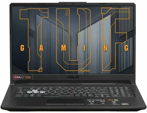 17.3" Ноутбук ASUS TUF Gaming A17 FA706NF-HX031 черный [Full HD (1920x1080), IPS, AMD Ryzen 5 7535HS
