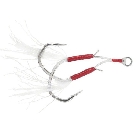 Крючок Vmc Assist 7117 TI (олово) №3/0 (3 пары)