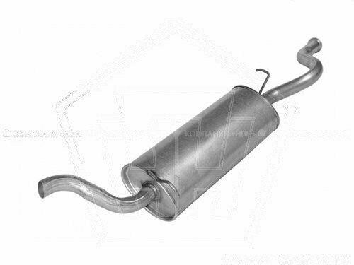 Глушитель ваз 1117, 1118 седан "transmaster universal" нержавейка (11.562al)