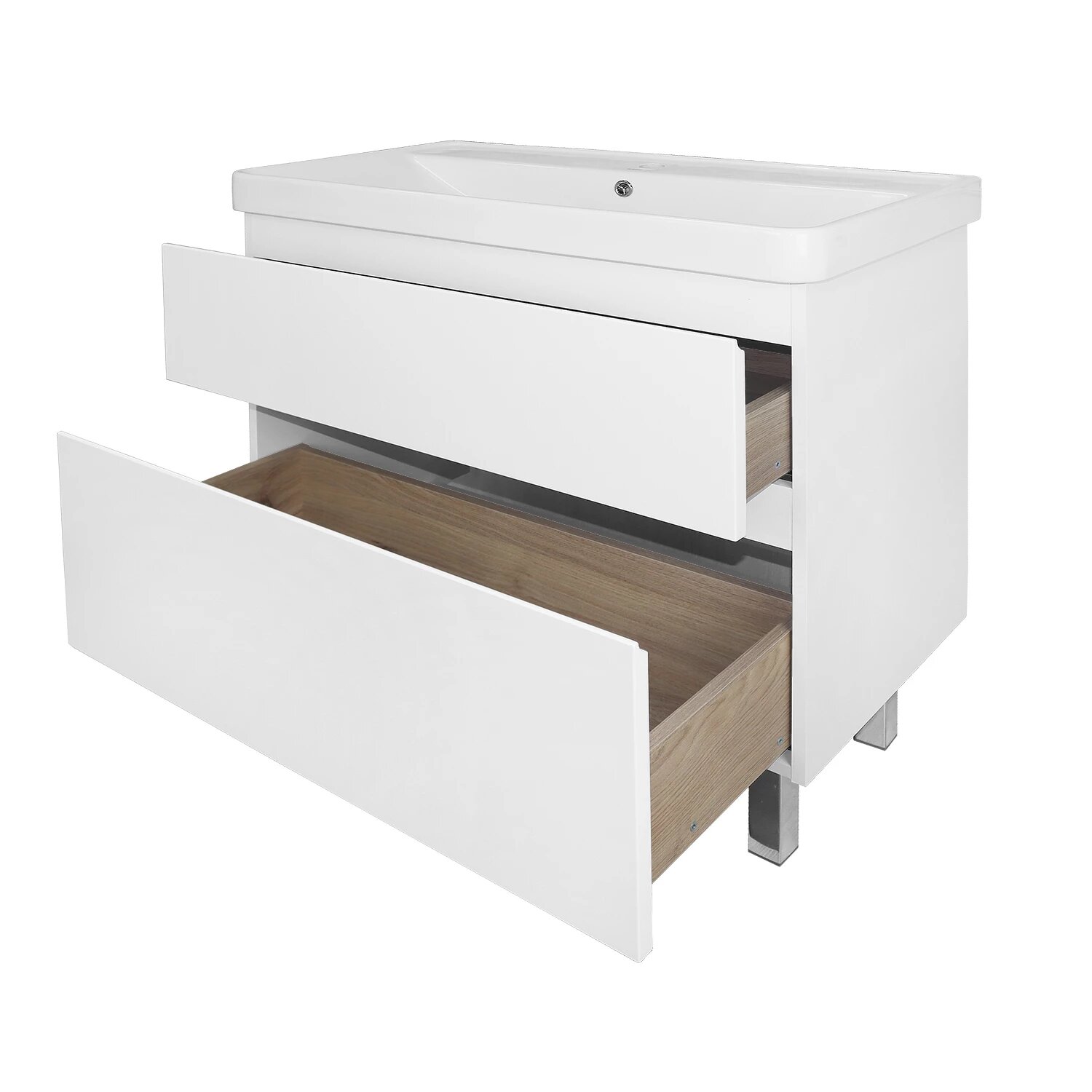 Тумба с раковиной Azario Мила 90 Н CS00089953