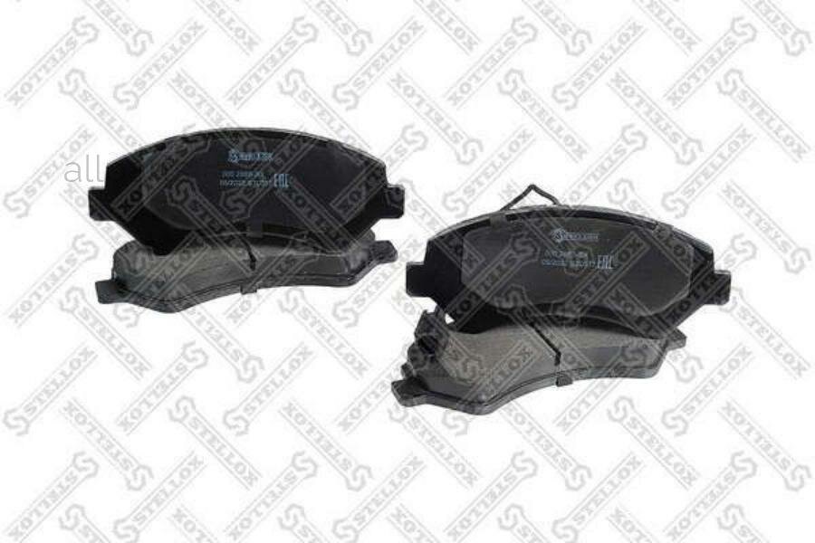 STELLOX 000288BSX колодки дисковые п! с антискр. пл.\ Peugeot Boxer 3.0HDi 11>