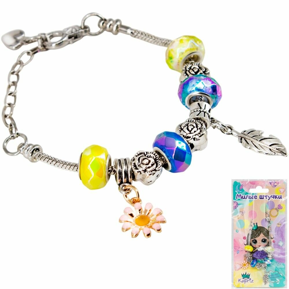 Набор для создания украшений Miss Kapriz Браслеты с шармами, пластик металл, от 3 лет (FCJ0919270)