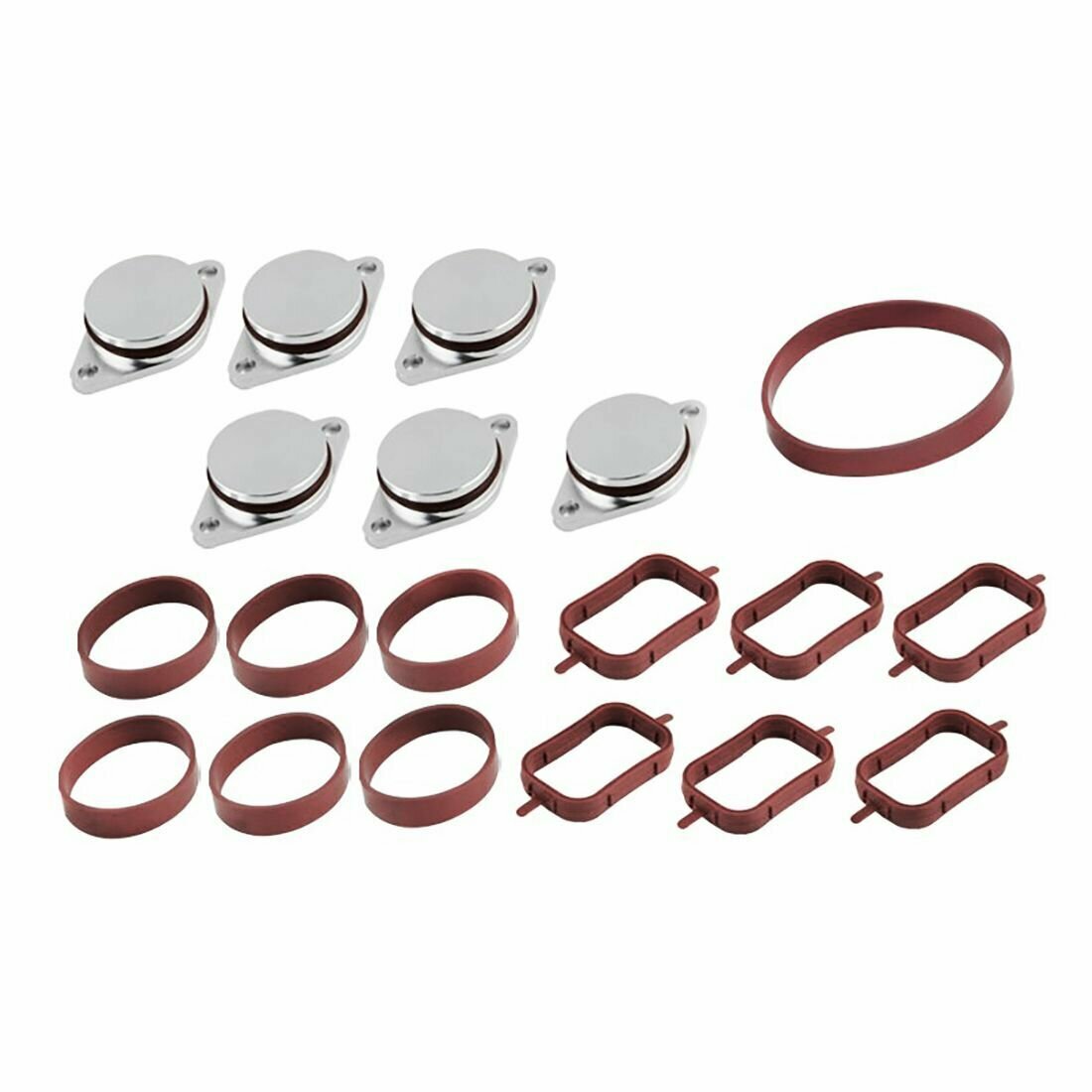 Заглушки вихревых заслонок БМВ (32мм 6шт.)