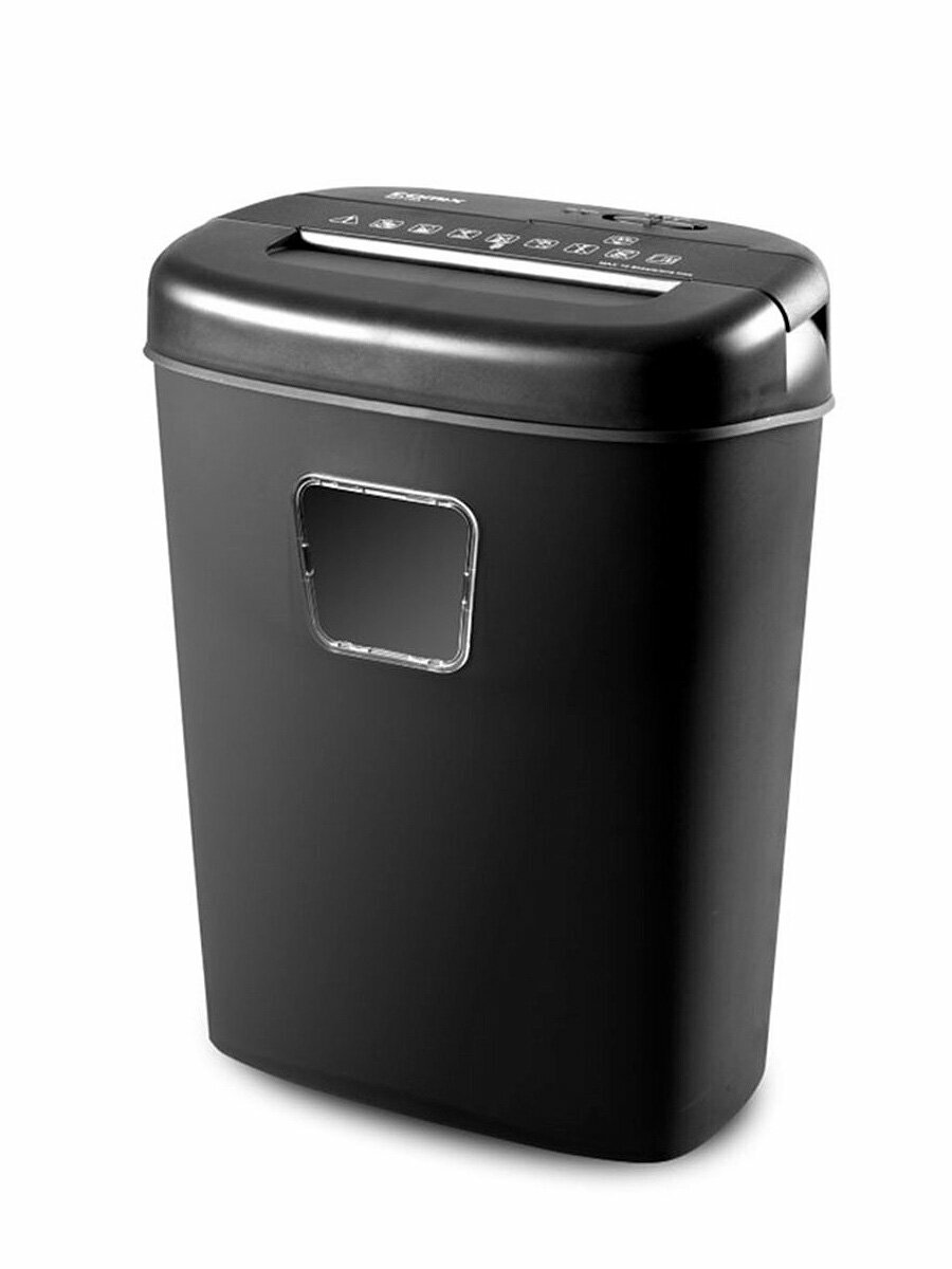 Шредер/уничтожитель S2710A, 4 ур секретности, фрагмент 4х30мм, 10 листов,21 л , CD/пластик/скобы