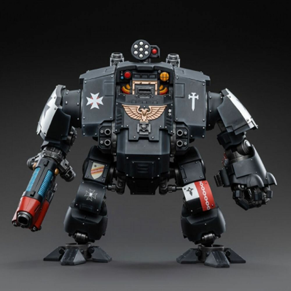 Подвижная миниатюра Вархаммер 40000 Дредноут черных тамплиеров Редемптор(Warhammer 40k Black Templars Redemptor Dreadnought)