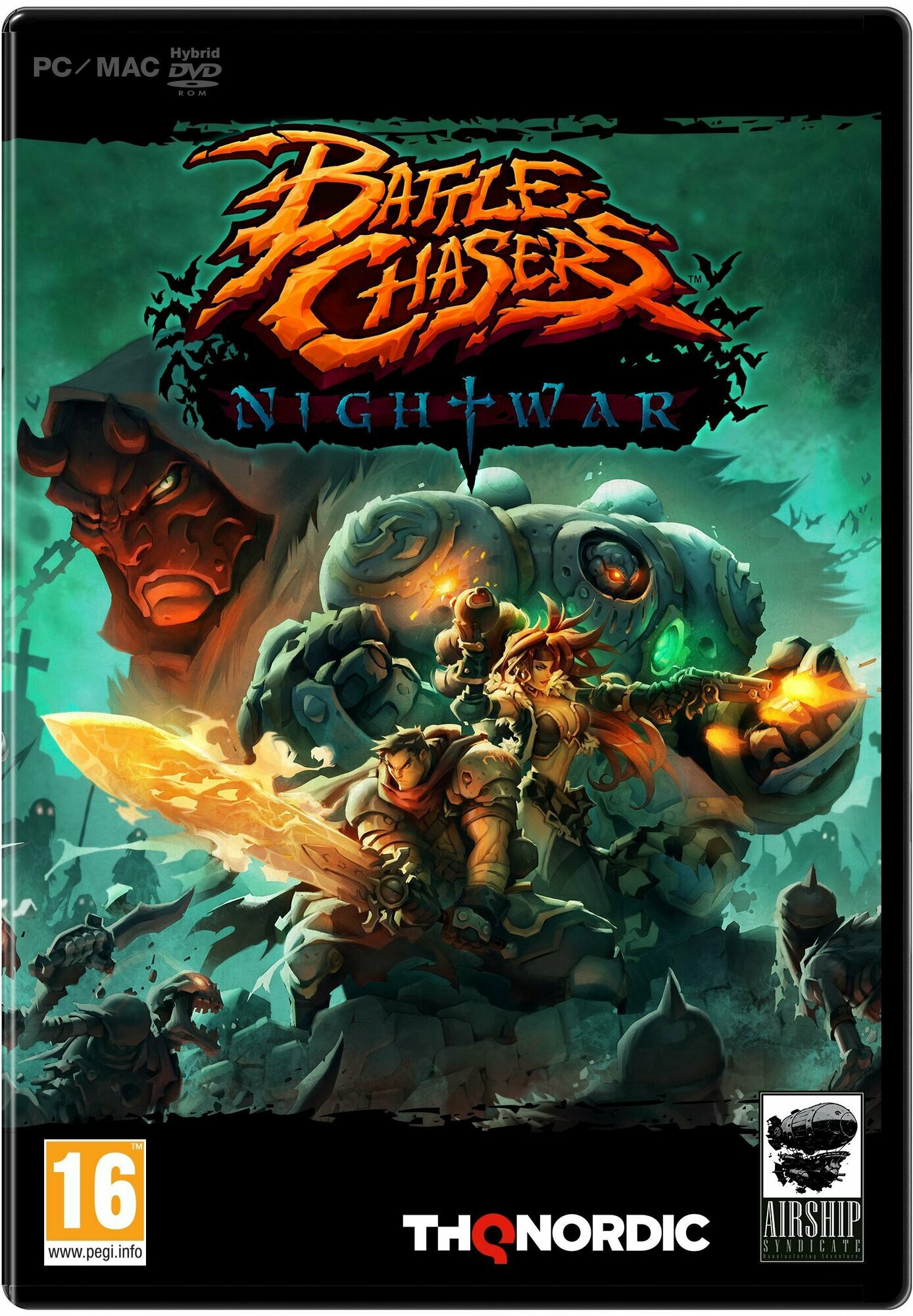 Игра Battle Chasers: Nightwar Русская Версия PC Диск для Компьютера
