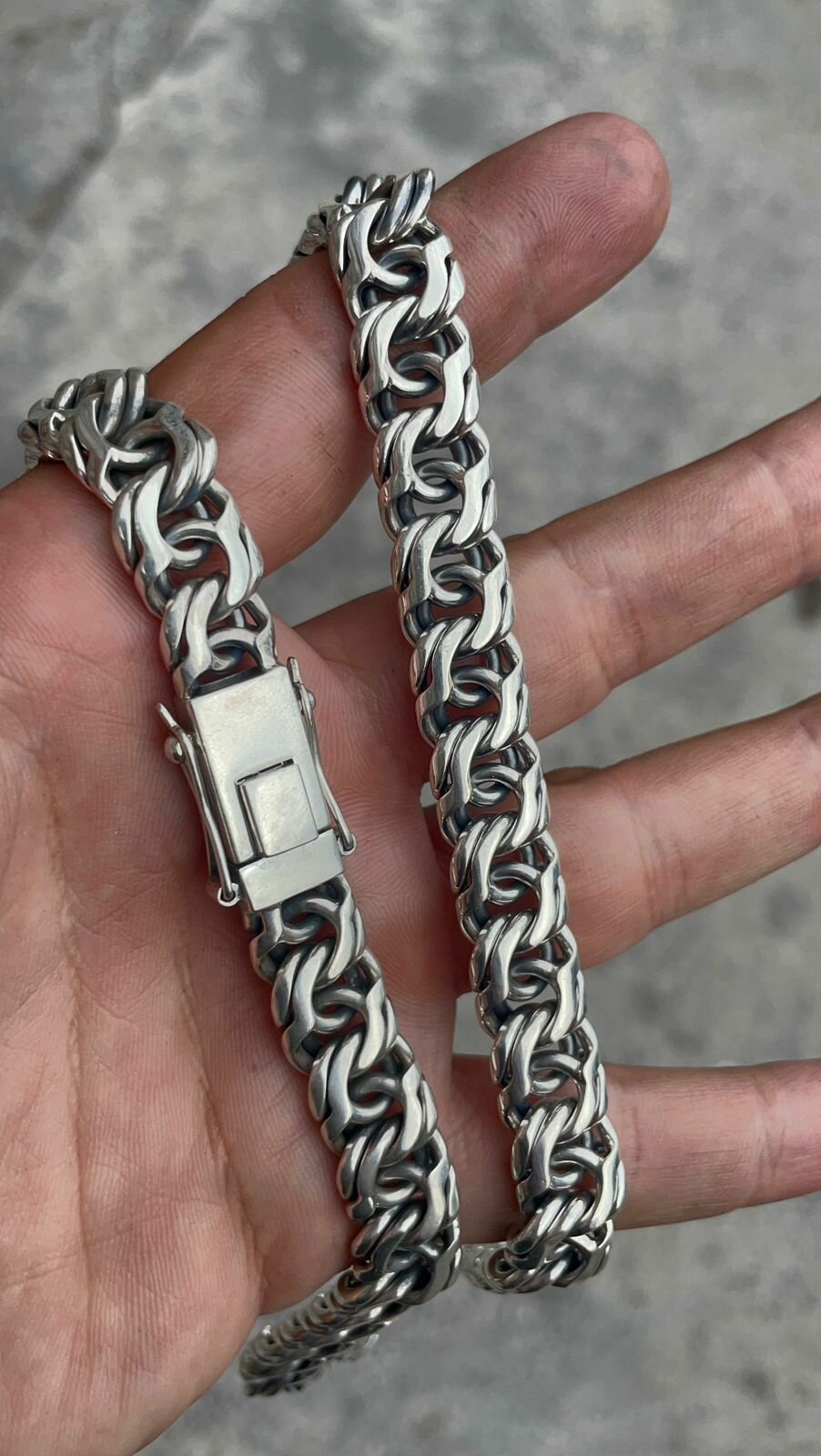 Цепь серебро, 925 проба