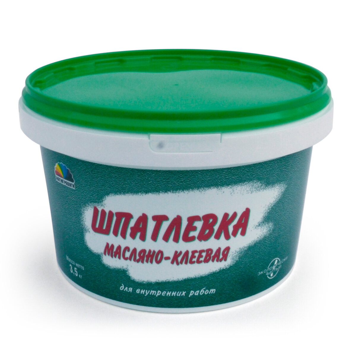 Шпатлевка масляно-клеевая 3,5 кг "Магия радуги", для внутренних работ