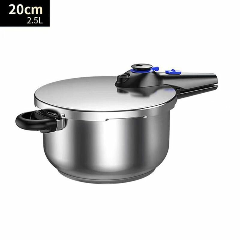 Высококачественная скороварка 304 Взрывозащищенная скороварка из нержавеющей стали Бытовая газовая индукционная плита Универсальный горшок