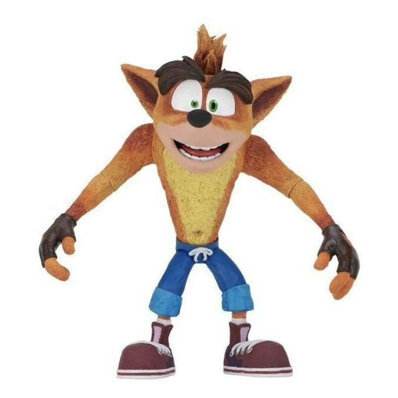 Подвижная фигурка Крэш Бандикут Crash Bandicoot Neca
