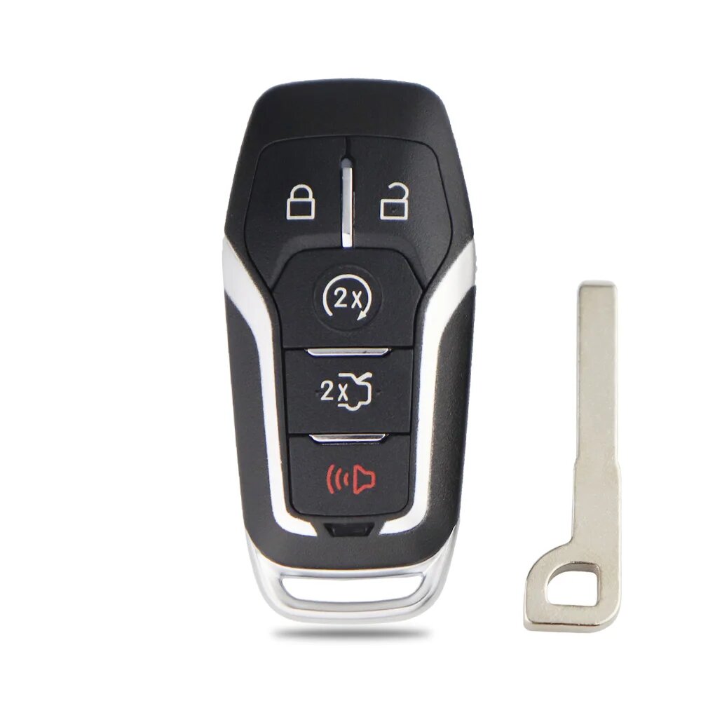 YIQIXIN 5-кнопочный удаленный складной корпус ключа автомобиля для Ford Edge Explorer Kuga Kuka Mustang Fusion Mondeo 2015 2016 2017 HU101 Blade Special 5 Button