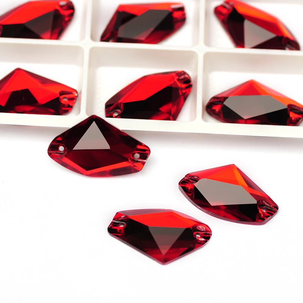 Кристаллы галактической формы, сиамский цвет, 9x14mm-30pcs