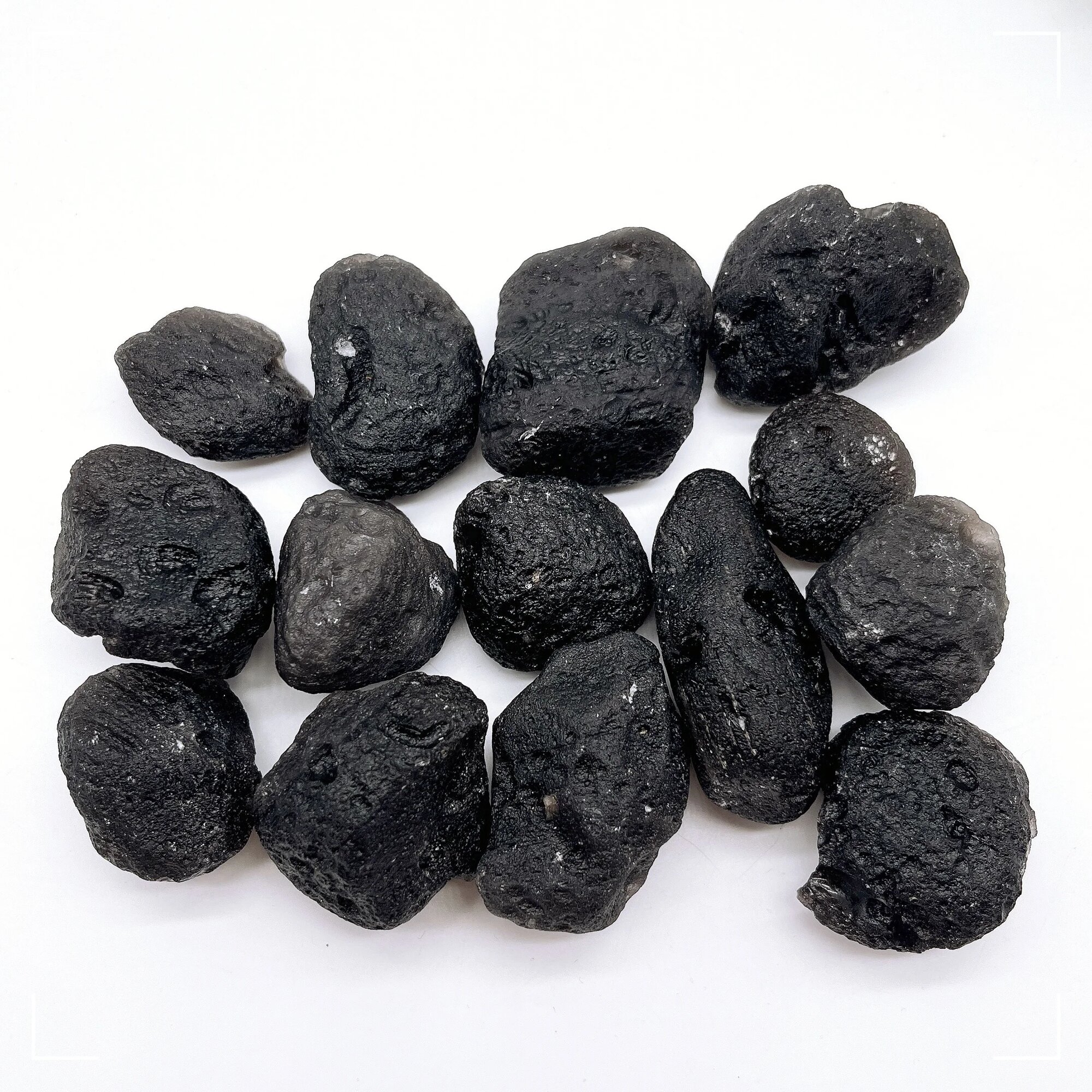 Черный стеклянный метеорит 50/100 г 100g(2-3PCS)