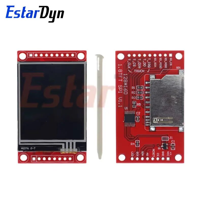 TFT-дисплей 1,8 дюйма TFT 2,4 дюйма TFT 2,8 дюйма с сенсорным экраном 240*320, умный экран 2,4/2,8 дюйма, SPI ЖК TFT ST7789, модуль IC привода