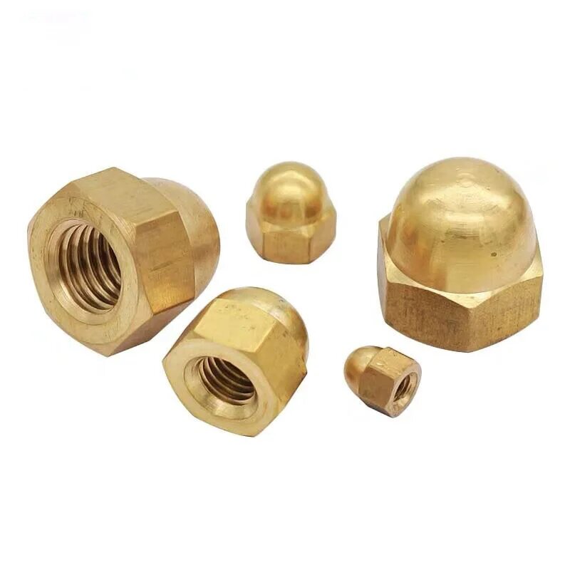 Колпачковые гайки WHOOPEE нержавеющая сталь/черная сталь/латунь M20 1PCS, Brass Cap Nut