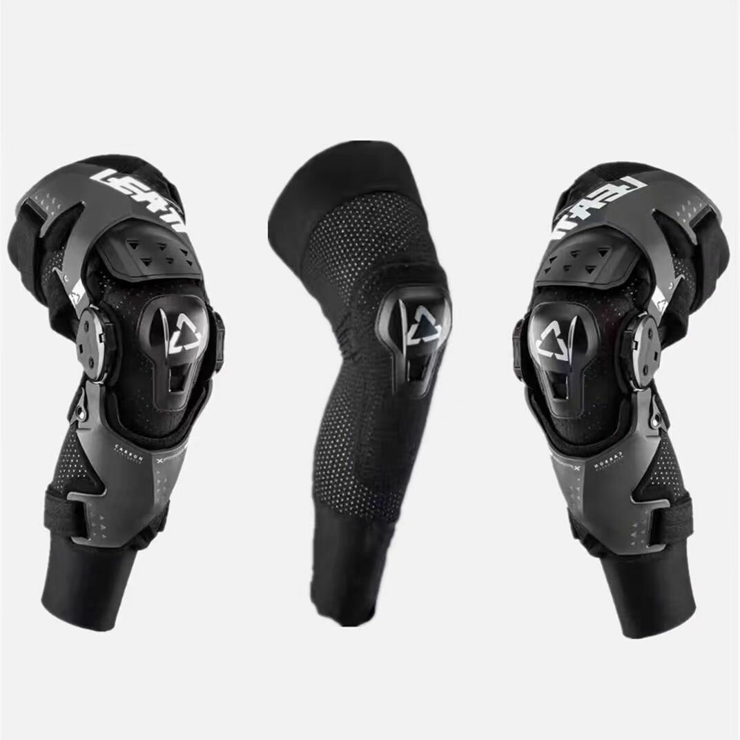 Наколенники брейсы Leatt Knee Brace X-Frame Hybrid, 2024, комплект, 2 шт / мотозащита для ног на липучках