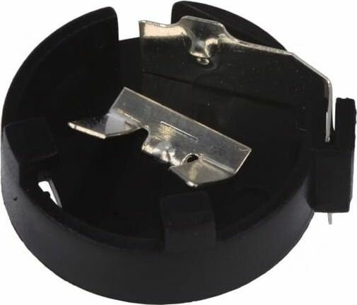 Панелька CONNFLY DS1092-15-B6P-C Размер CR1220, DL1220, Монтаж THT, горизонтальный, 1 шт