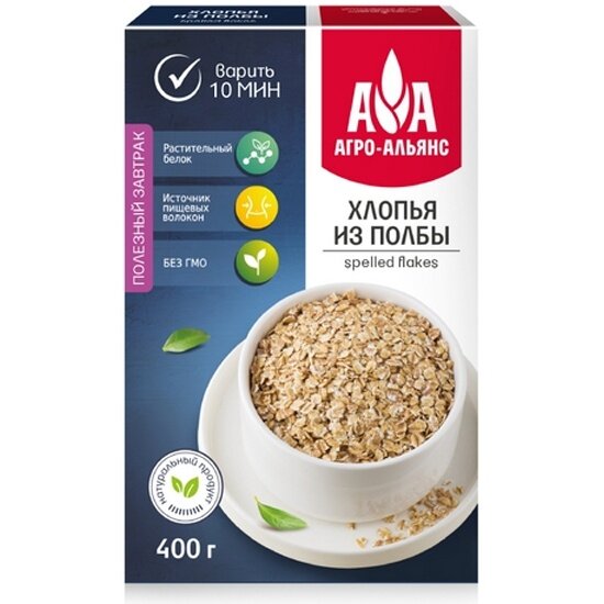 Хлопья Агро-альянс из полбы " 400 г