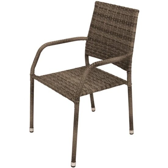 Стул Garden Story Гарда (каркас коричн, ротанг светло-коричневый)