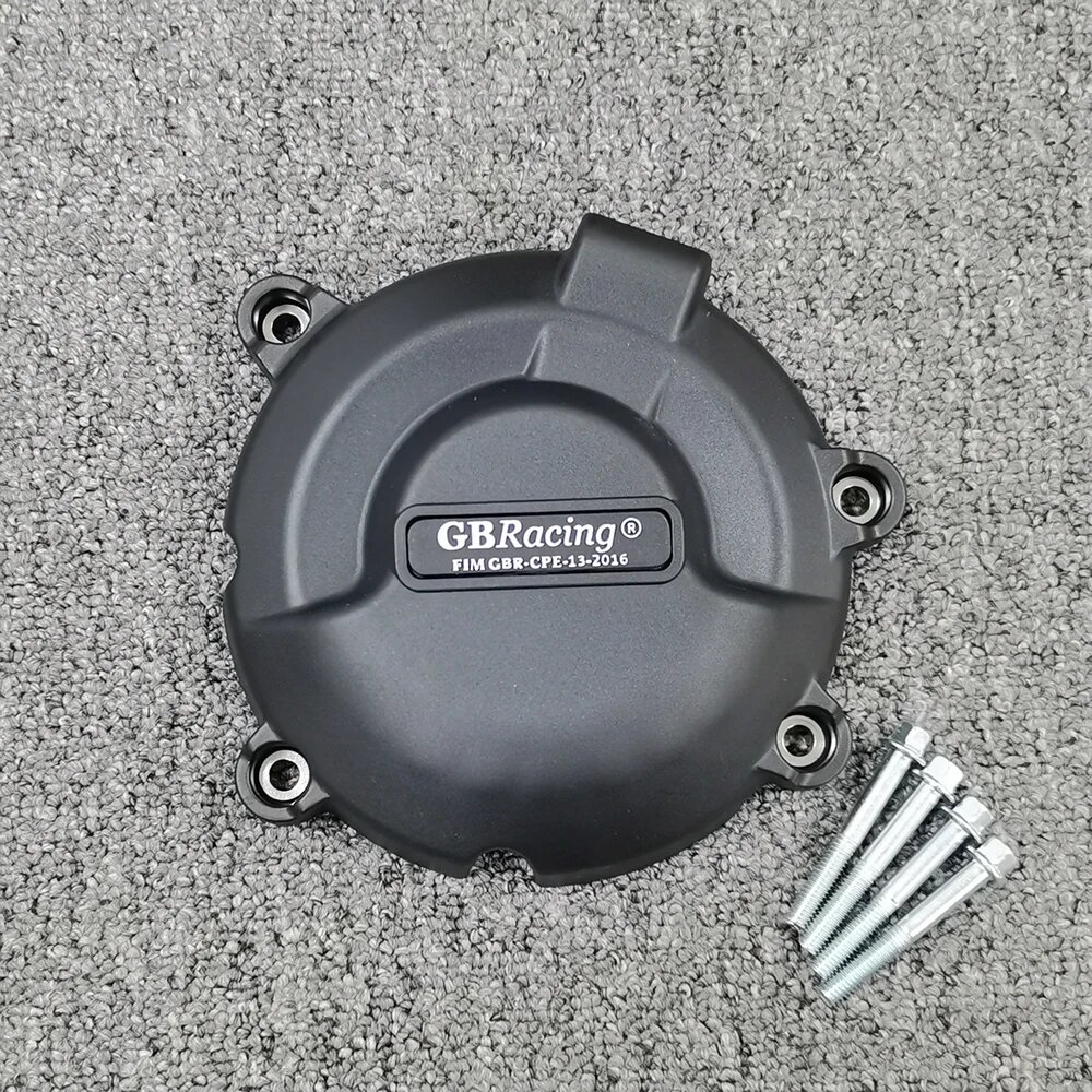 Для Suzuki GSX-S1000 GSX-S1000GT GSX-S 950 & GSX-S1000F L5-M3 2015-2023, KATANA, чехол для защиты двигателя, текстура из углеродного волокна Серый, ALTERNATOR COVER