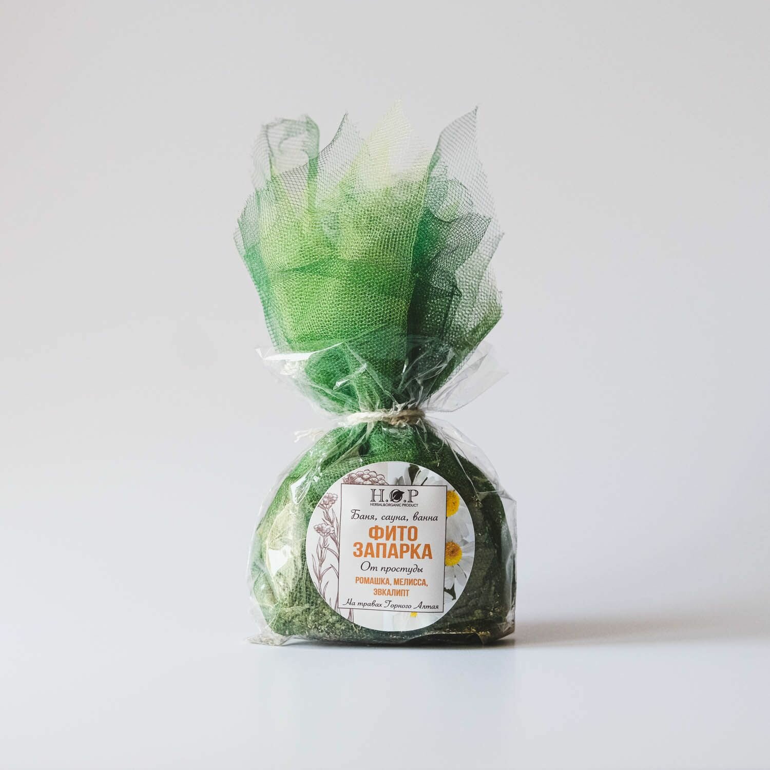 Фитозапарка "от простуды" (ромашка, мелисса, эвкалипт)